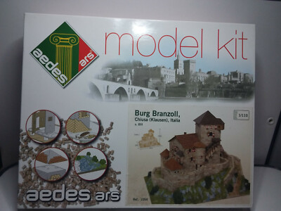 AEDES ARS 1054 MODEL KIT BURG BRANZOLL DIORAMA RESINE 1/110 NEUF JAMAIS ...