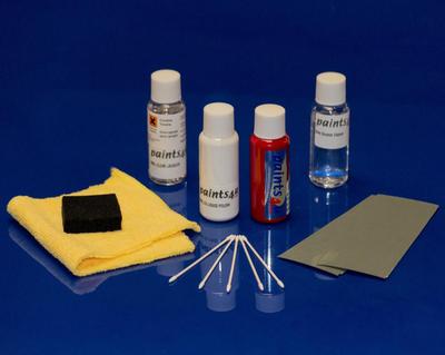 SKODA Paints4u Scratch Master Car Paint Kit GRAUWEISS -RAL 9002- R902 ...