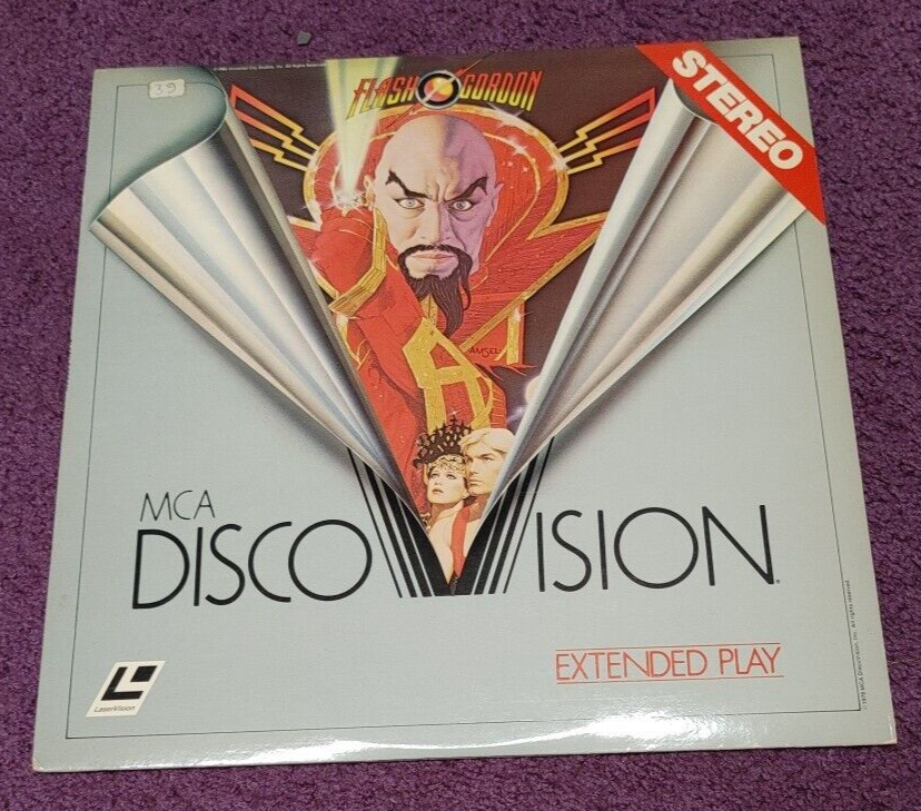 Flash Gordon - Laserdisc (1981 DISCOVISION, Extended Play) Music by ...