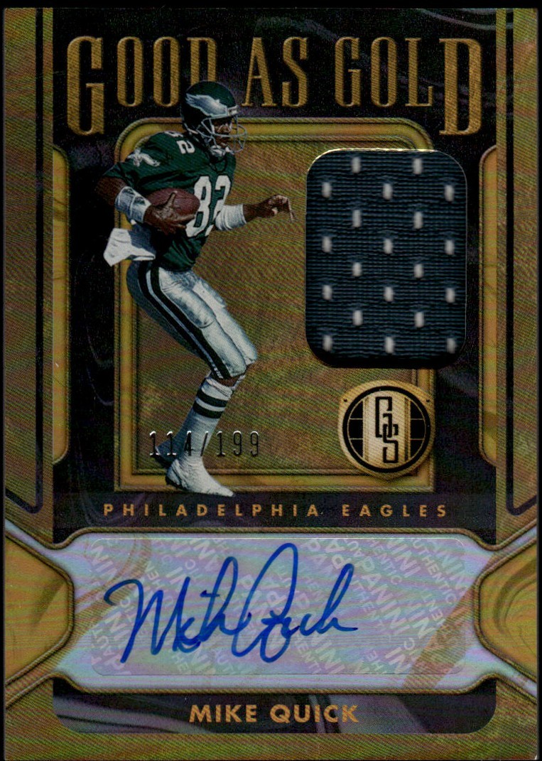 2024 Panini Gold Standard - Good As Gold Mike Quick #GAG-MQK /199 (AU ...