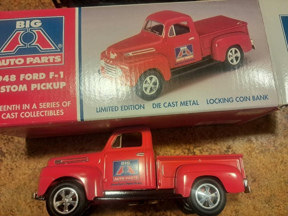 (2) Two Libert Classics Big A Auto Parts Collectible Banks! | eBay