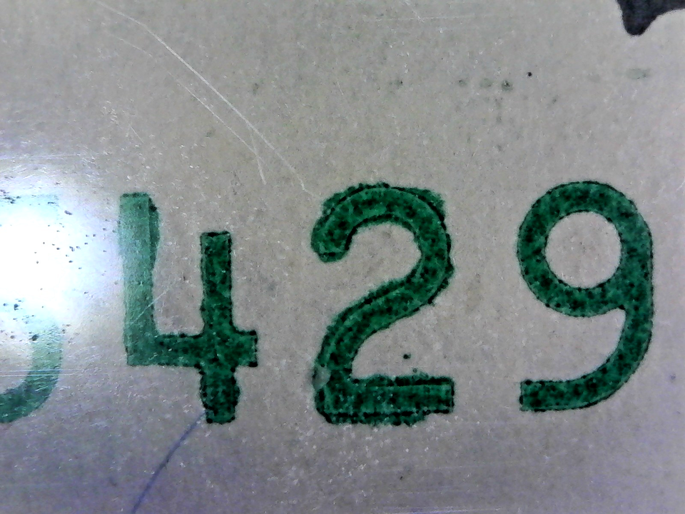 2017 A Over inked Error on Serial Number and Misaligned Green Seal | eBay