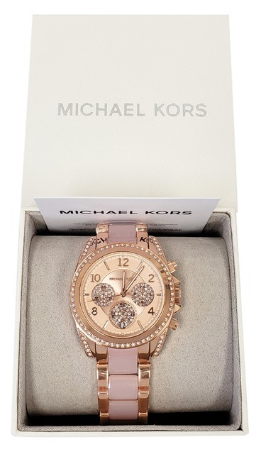 Michael Kors Blair Women's Pink Watch - MK6763 for sale online | eBay