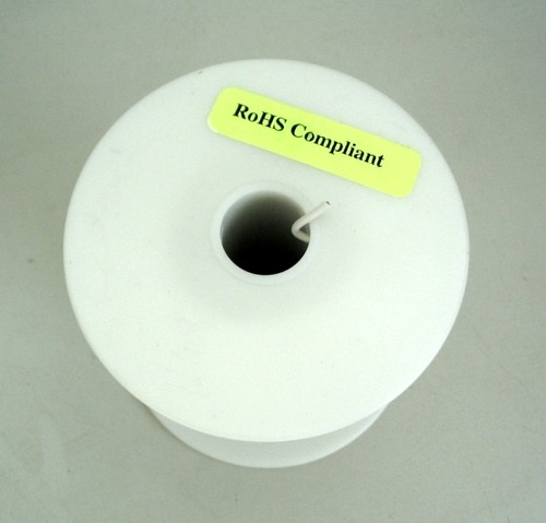 NEW CAROL 100 FT WHITE JUMPER WIRE SPOOL #20 AWG 10/30 TINNED COPPER ...