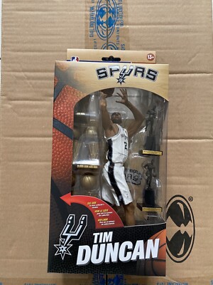 Mcfarlane NBA 27 TIM DUNCAN Championship Trophy Box Action Figure ...