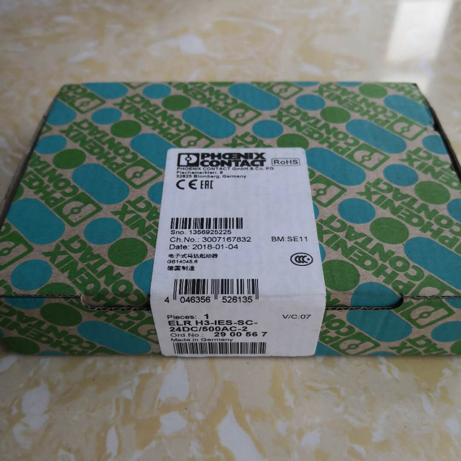 1PC NEW Phoenix Contact Motor Starter ELR H3-IES-SC-24DC/500AC-2 ...