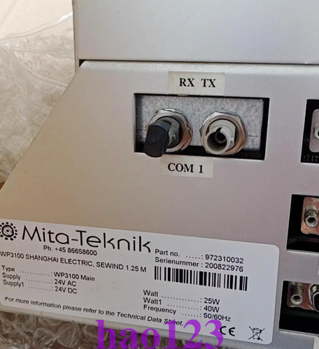 WP3100 controller Mita-Teknik WP 3100 1.25MW Brand New DHL/FedEx Fast ...