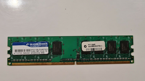 Silicon Power 1GB Desktop Memory Module DDR2 800 SP001GBLRU667S02 | eBay Australia