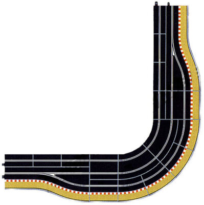 SCALEXTRIC BUNDLE C7015 C7016 C7017 C7019 C8206 C8207 Pit Lane Corner ...