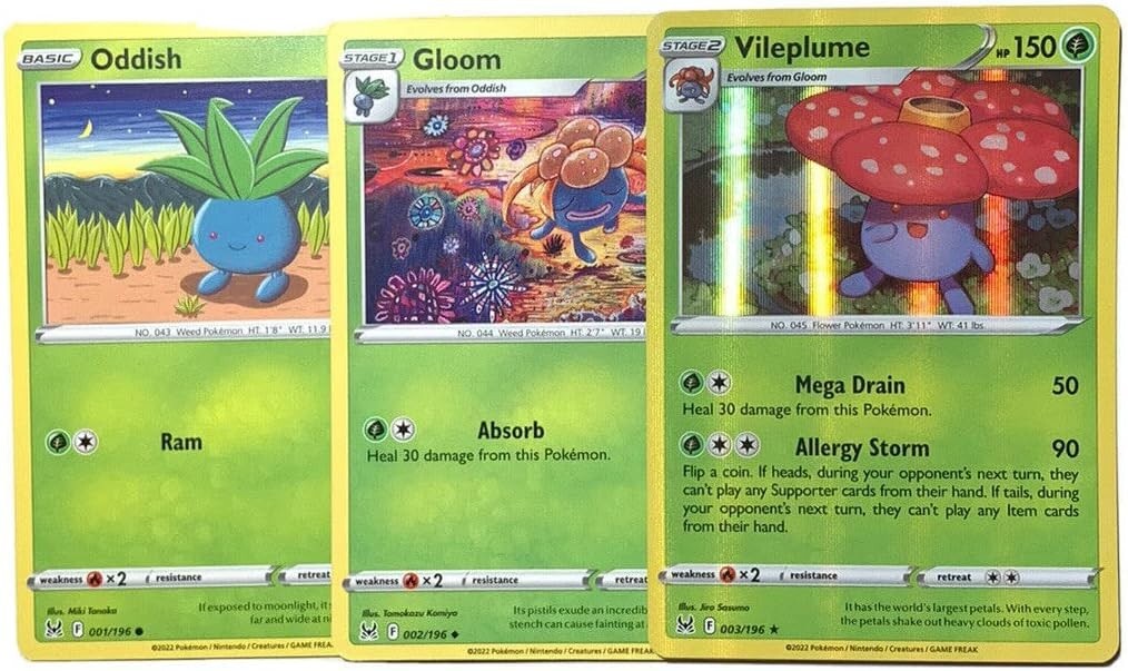 Vileplume 003/196 - Lost Origin - Pokemon Evolution Card Set | eBay