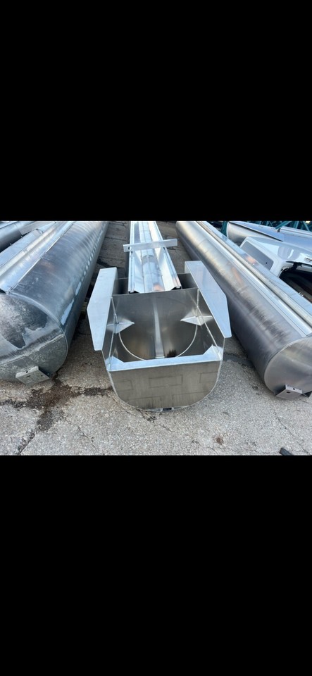 Pontoon log with Transom, Custom Length for tritoon conversion | eBay