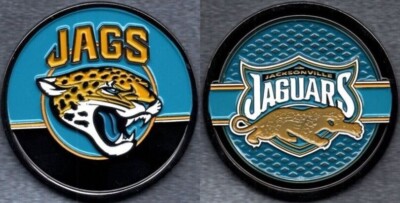 2019 Jacksonville Jaguars Heavy Duty Enamel & Metal Challenge Coin NFL ...