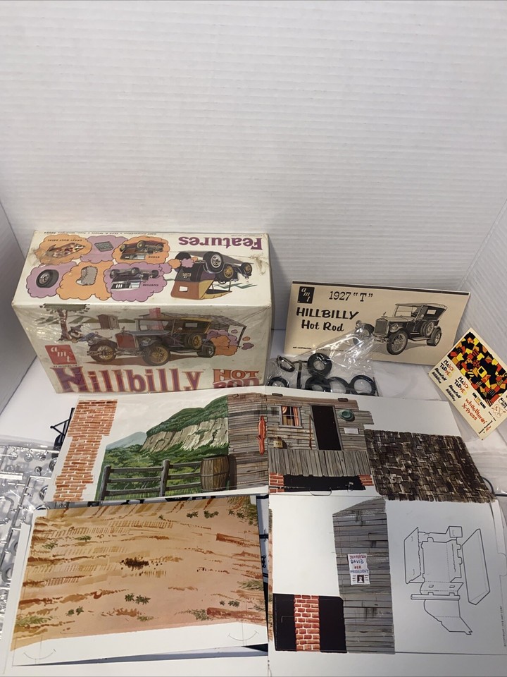 Amt Hillbilly Hot Rod Car Model Kit | eBay