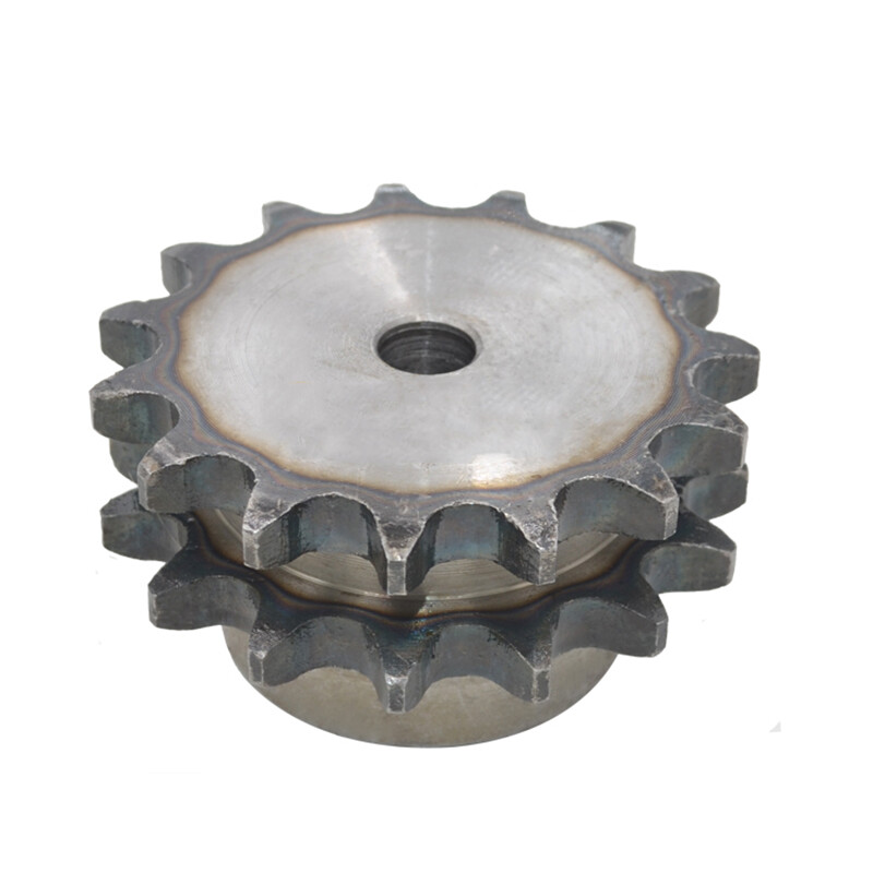 #40 Chain Sprocket 10T-60T Pitch 12.7mm Double Row Tooth for #40 Roller ...