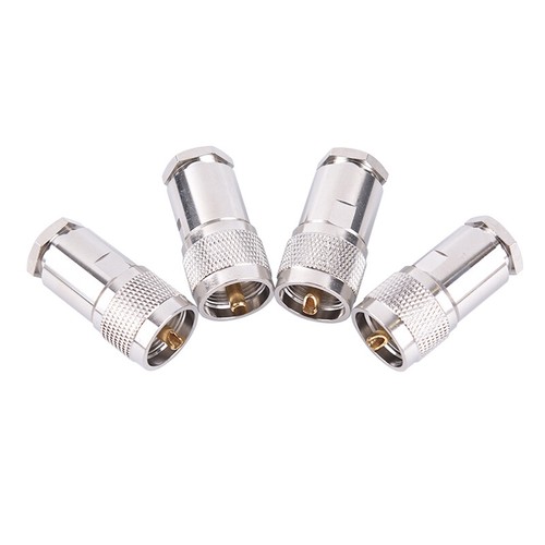 UHF male Plug PL259 clamp for RG8 RG165 RG213 7D-FB cable RF connectorJ ...