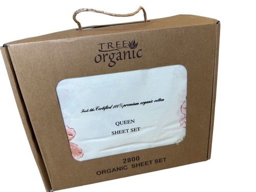 Tree Organic- 2000 Organic Queen Sheet Set 15” Pockets | eBay