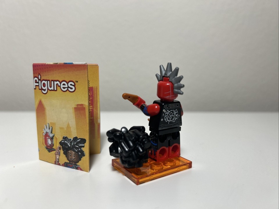 LEGO CMF 71050 Spider-Punk Spider-Man Across The Spider-Verse Hobie ...