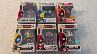 Deadpool Funko Pop Lot.. # 20 ,48 ,112 ,112 ,156 & 327 | eBay