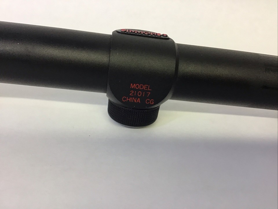 Simmons Model 21017, 3-9X32 Hunting Scope. #185 | eBay
