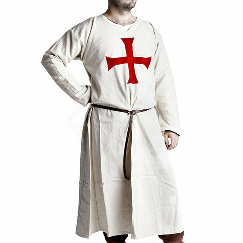 Knights Templar Tunic - Medieval Costume Men Cosplay Reenactment | eBay