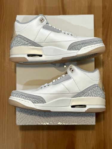 Nike Air Jordan 3 Retro Craft Ivory FJ9479-100 Size 8 Men | eBay