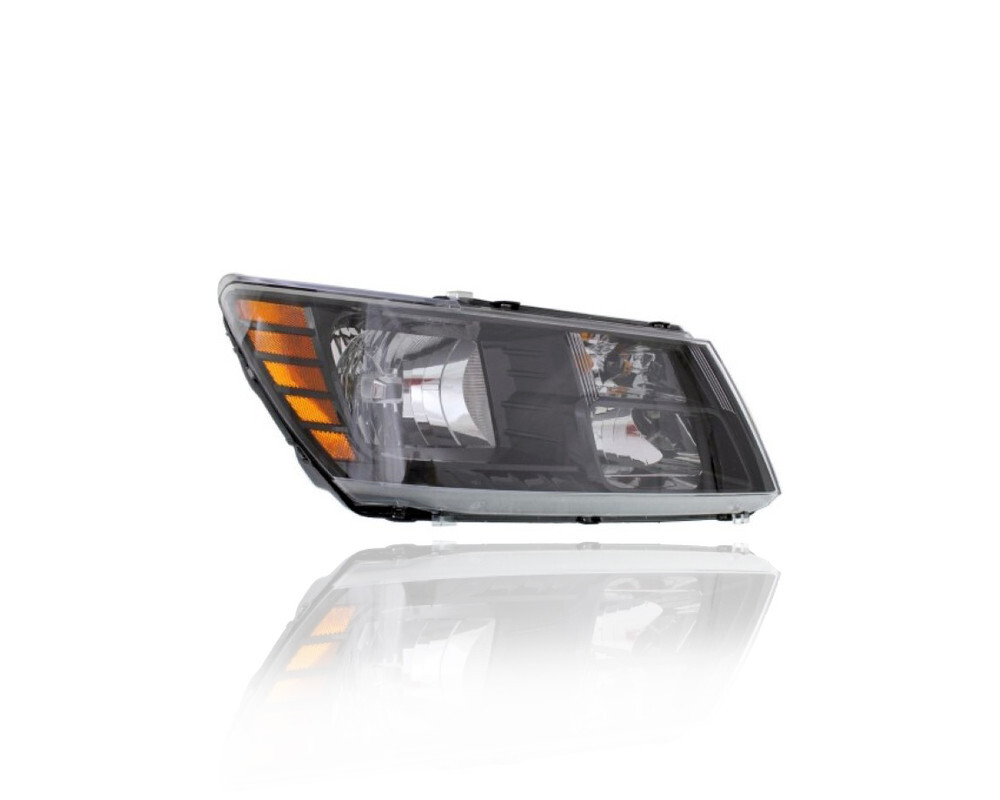 Headlight for 14-20 Journey Halogen Black Interior Bezel Right ...