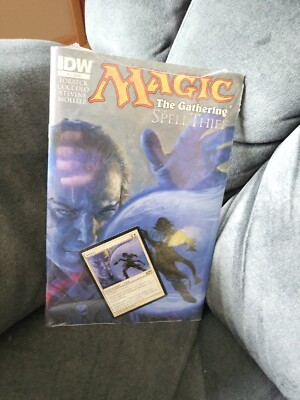 IDW Magic The Gathering The Spell Thief #1 NEW SEALED with MTG Arrest ...