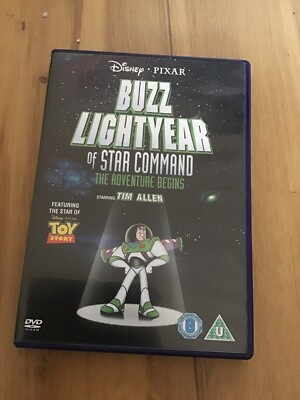 Buzz Lightyear Of Star Command (DVD, 2001) (French)English REG 2 ...