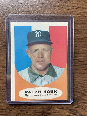 1961 Topps Ralph Houk Yankees Manager #133 | eBay