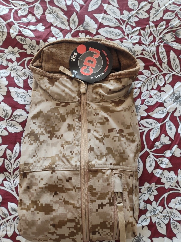 USMC Apecs Cdj 180s Cold Weather Desert MARPAT Combat Jacket Seal Size ...