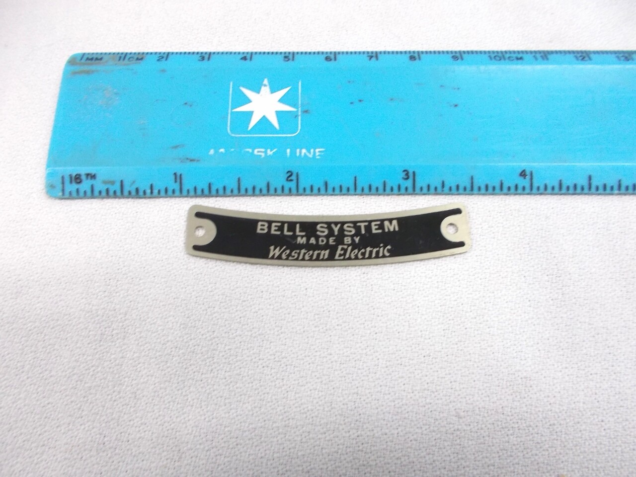 Old Bell Systems made by Western Electric Nameplate | eBay