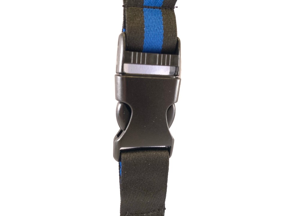 Wonder Woman Thin Blue Line Lanyard Necklace Police Law Enforcement ...
