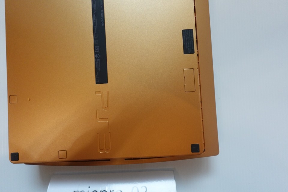 Sony PlayStation 3 PS3 One Piece GOLD 320GB Console Only LIMITED ...