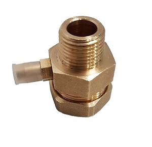 22MM COPPER COMPRESSION X 1/2" MALE BSPT ADAPTOR WITH TEST POINT | eBay
