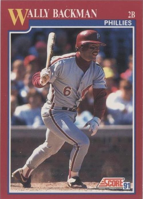 1991 Score Rookie & Traded - Wally Backman #8T for sale online | eBay