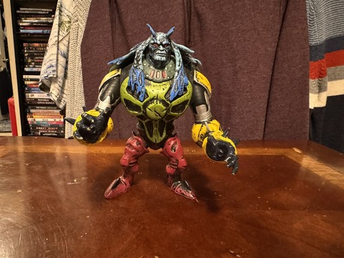 Hyper Alien Ben 10 Blue Demon Red Eyed Devil Robot Action Figure RARE ...