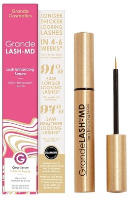 Grande Cosmetics Grande Lash-MD Lash Enhancing Clear Serum .07fl 3 ...