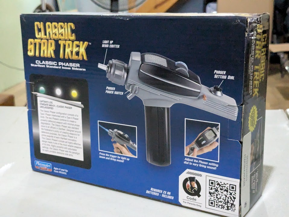 Star Trek Original Series Classic Phaser | eBay