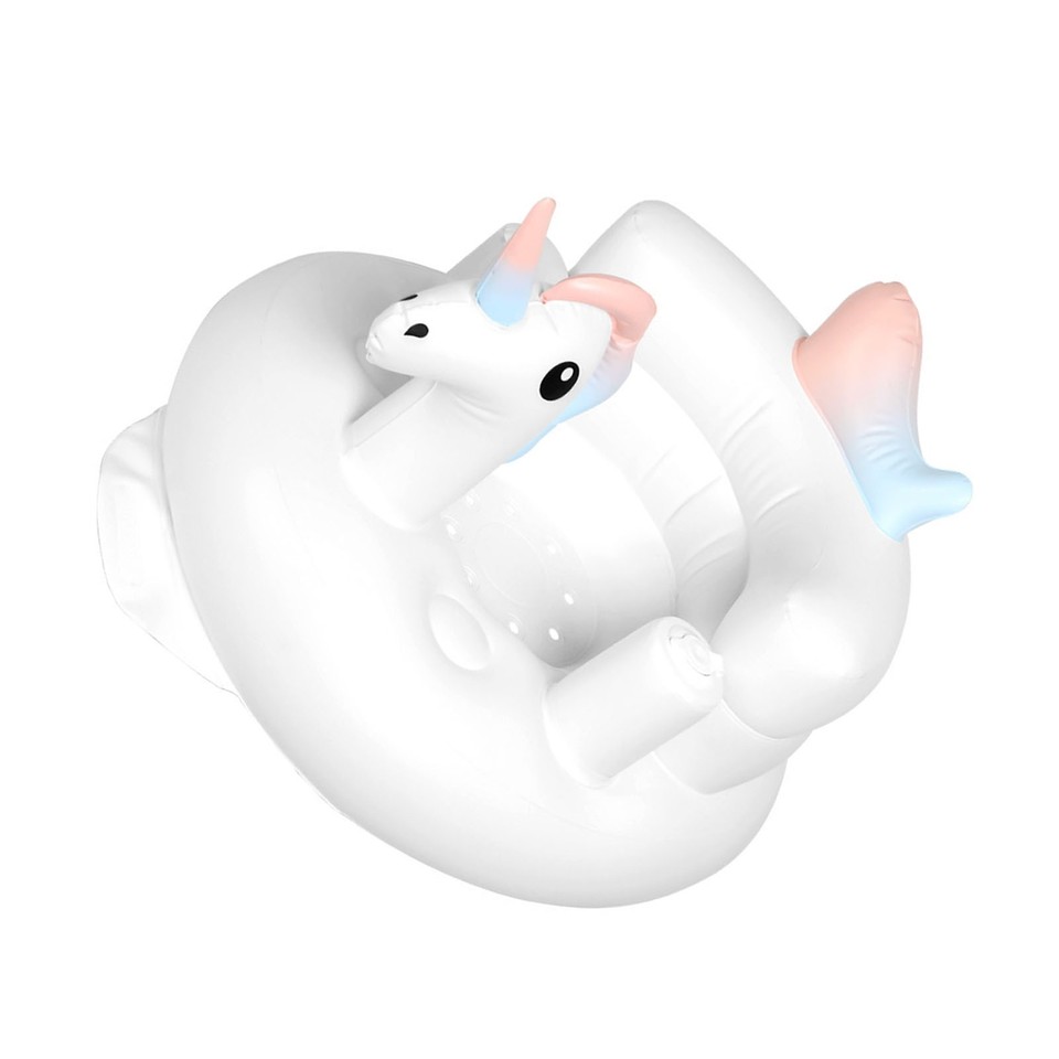 Baby Chair Inflatable Cute Animal Pattern Large Base PVC Soft ...