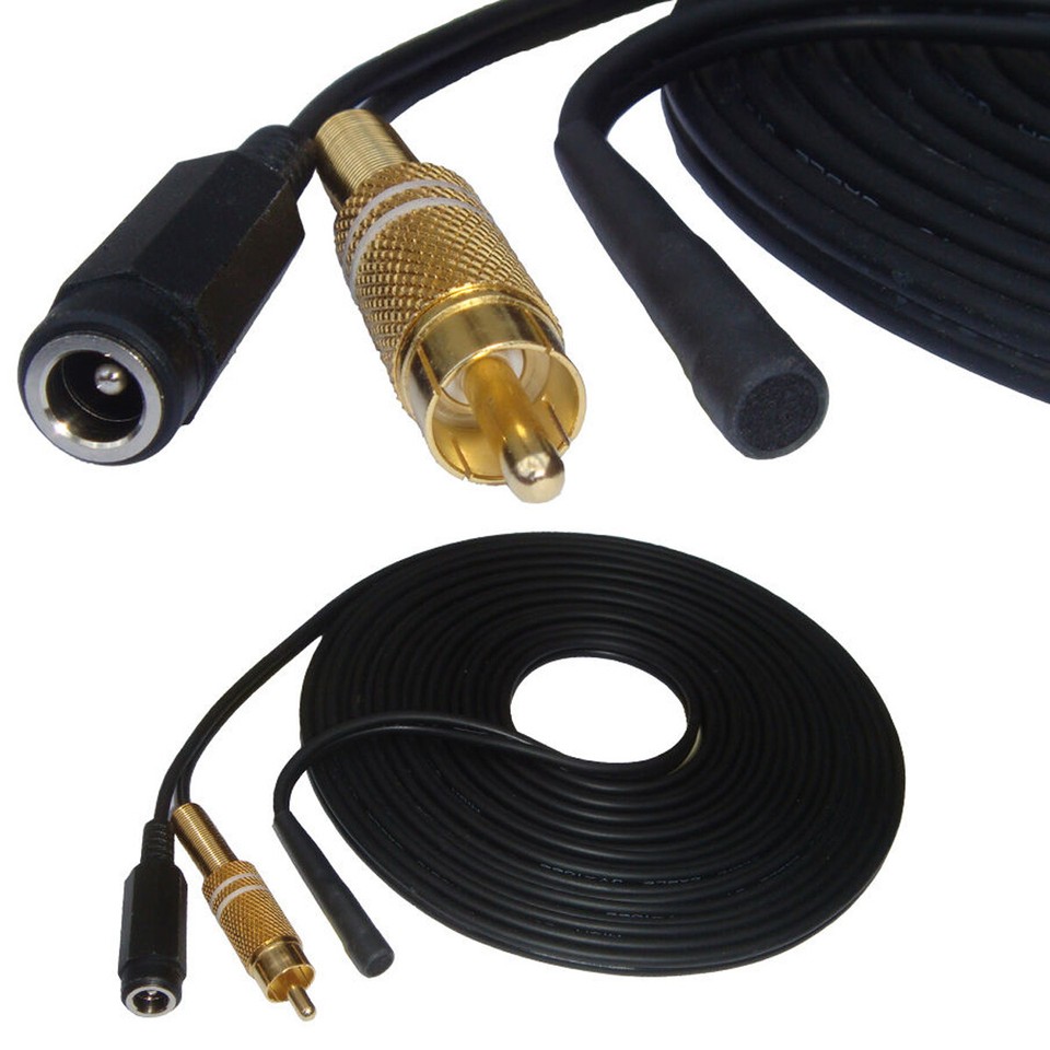 Weather Proof CCTV Microphone All In One Cable for DVR Audio Input ...