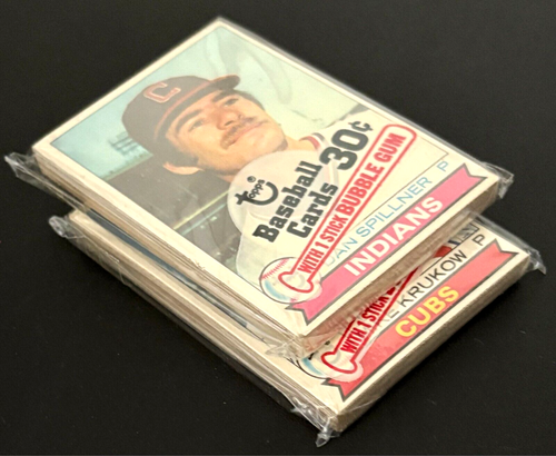 SWEET! LOT OF (2) 1979 TOPPS BASEBALL ⭐ UNOPENED ⭐ CELLO PACKS SEALED ...