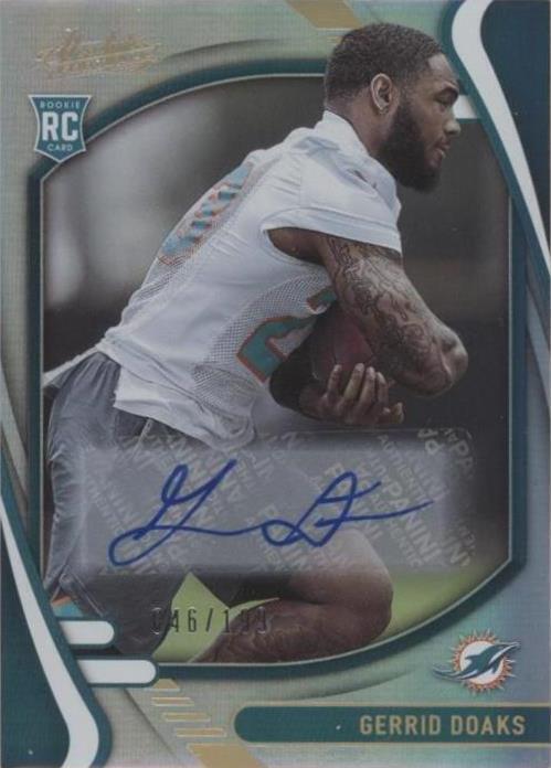 2021 Panini Absolute - Rookies Gerrid Doaks #189 Spectrum Signatures ...