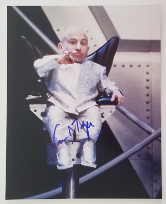 Verne Troyer Signed 8x10 Photo Mini Me Austin Powers Goldmember ...