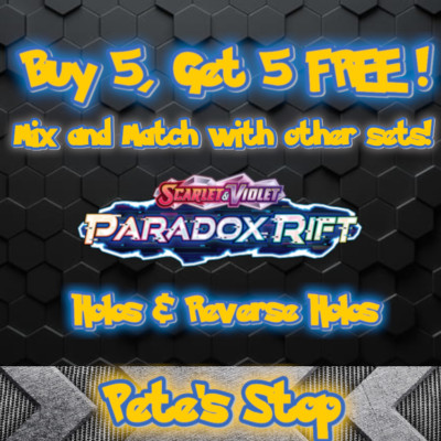 Pokemon Cards - Scarlet & Violet: Paradox Rift - Holos & Reverse Holos ...