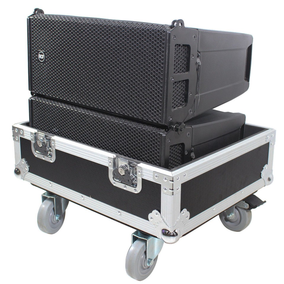 Prox ATA Flight Road Case for 2 Line Array Dual RCF HDL6-A Speaker | eBay