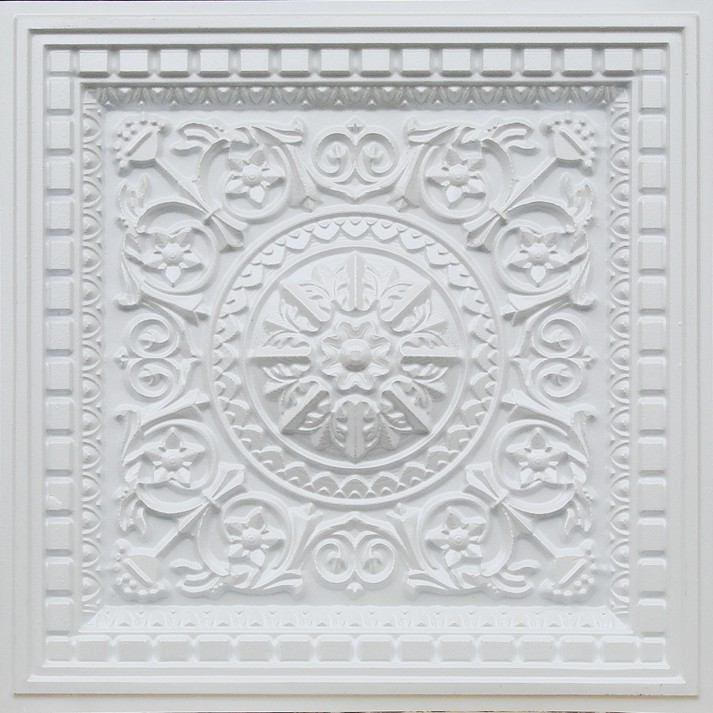 Ceiling Tile Faux Tin PVC Decorative for DIY Glue Up or Drop In #215 | eBay