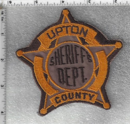 Upton County Sheriff's Department (Texas) 1st Issue Shoulder Patch | eBay