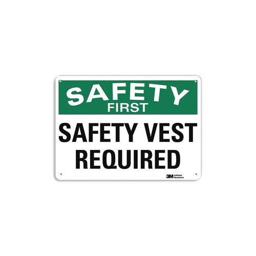 LYLE U7-1248-NP_14X10 Safety Sign,10 inx14 in,Plastic 44VC71 | eBay
