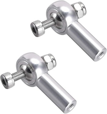 uxcell 2 PCS M3/3mm 26mm Linkage Rod End Tie M3 x 26mm, Silver Tone | eBay