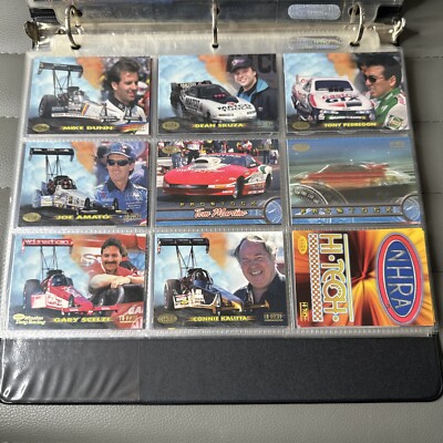 Set Of 9 Pro NHRA Cards | eBay
